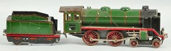 Train; Marklin, Pre-War, 1-Gauge, Locomotive 4-4-0, Tender, English ...