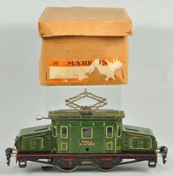Train; Marklin, Pre-War, O-Gauge, Locomotive 0-4-0, Electric Profile ...