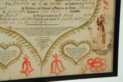 Fraktur (2); Birth Certificates, Krebs (Friedrich), Printed, Hand ...