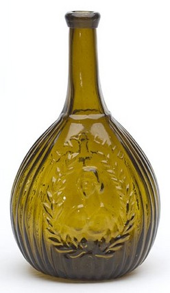 Flask; Calabash, GI-104, Jeny Lind & Factory, Ravenna, Ravenna, Golden ...