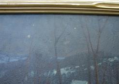 Sotter, George William; Oil on Masonite Painting, signed, Bucks County ...