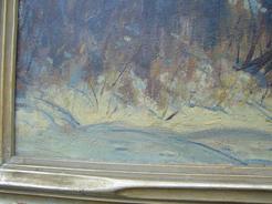 Sotter, George William; Oil on Masonite Painting, signed, Bucks County ...