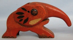 Nutcracker; Elephant, Cast Iron, 10 inch.