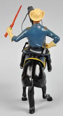 Figure; Hartland, Western, Col Ronald Mackenzie & Rearing Horse.