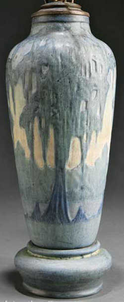 Table Lamp; Newcomb College Pottery, Simpson (Anna Frances), Moon ...