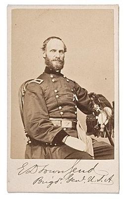 Signed Photograph; Civil War, Townsend (Edward Davis), Portrait, CDV.