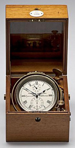 Ship's Clock; Mercer (Thomas), Chronometer, Gimbal Mount, Case.