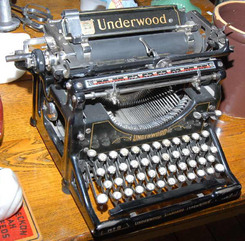 Typewriter; Underwood, No 5.