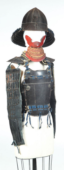 Armor; Japanese, Suit, Cuirass & Kabuto.