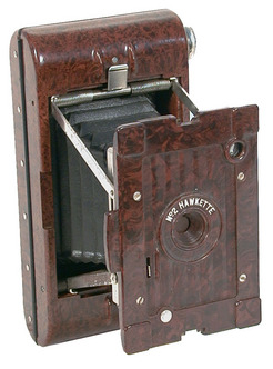 Camera; Kodak, Hawkette, No 2, Bakelite.