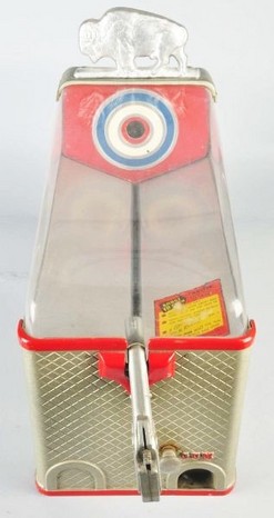 Arcade; Buffalo Target Shooting Gallery, Gumball Vendor.