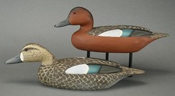 Decoy; Simandl (David), Cinnamon Teal (2), Drake & Hen, True North ...