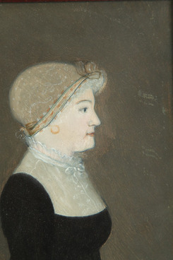 Whitlock, William; Oil on Panel Painting, Portrait of a Woman, Martha ...