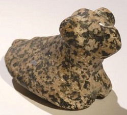 Stone; Birdstone Bust, Granite, Early Woodland Period, Adena Culture ...