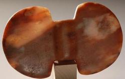 Stone; Bannerstone, Ferruginous Quartz, Butterfly Form, Sunset Glory, 5 ...