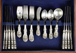 Flatware; Sterling Silver, Reed & Barton, Francis I Pattern, 54 Pieces.