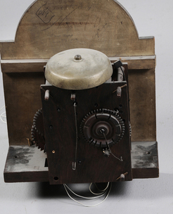 Tall Case Clock; Ohio, Federal, Watson (Luman), Cherry, Broken Arch, Masonic Dial, Wood Works ...