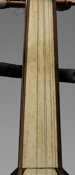 Strings; Lute, Carved Wood & Bone, Rosette Soundhole, Arabic Script, 32 ...