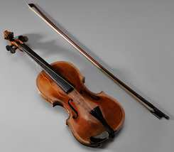 Strings; Violin, Tecchler (David), Maple & Rosewood, Line Inlay, 23 inch.