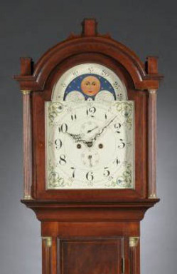 Tall Case Clock; Massachusetts, Bigelow Kennard, Mahogany, Dome Top ...