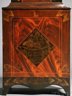 Tall Case Clock; Connecticut, Country, Whiting (Riley), signed Rufus ...