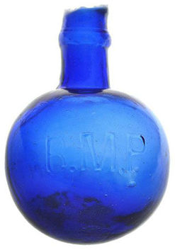 Hunting; Target Ball, Glass, BMP London, Cobalt, Gallery Ball.