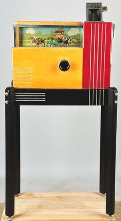 Slot Machine; Seeburg, Grand Champion Horse Race, Original Base.
