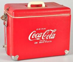 Coca-Cola; Cooler, Royal Mieco, Leatherette Picnic, Drink Coca-Cola in ...