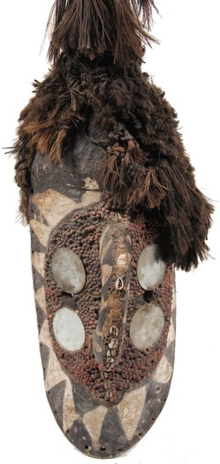 Carving; African, Dogon Peoples, Sirige Mask, Wood, Applied Fiber ...