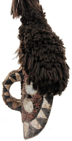 Carving; African, Dogon Peoples, Sirige Mask, Wood, Applied Fiber ...