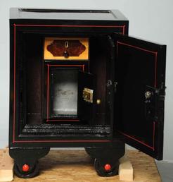 Safe; Meilink, Dual Doors, Key Locks, Interior Money Chest, Single ...