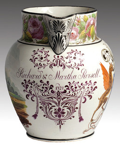 Pearlware; Shorthose & Co, Armorial, Jug / Pitcher, Marriage, Richard ...