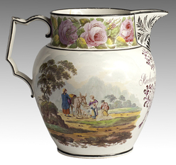 Pearlware; Shorthose & Co, Armorial, Jug / Pitcher, Marriage, Richard ...