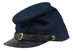 Head Gear; Kepi, Civil War, Union, Forage Cap, Pattern 1858.