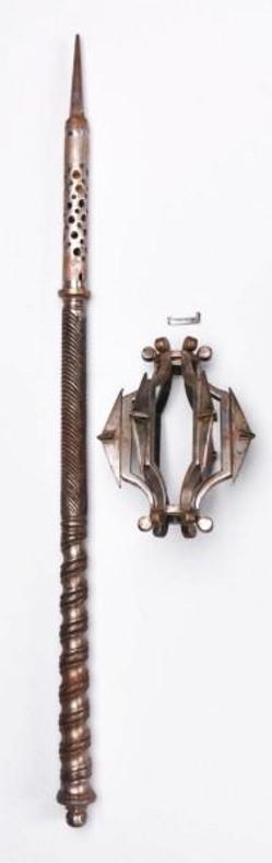 Mace; Continental, Forged Steel, Spinning Head, 6 Flanges, Spiral ...