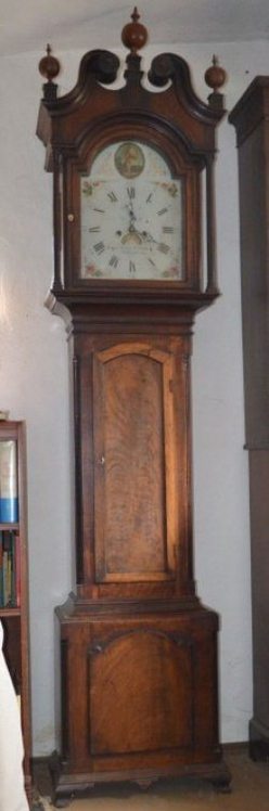 Tall Case Clock; Pennsylvania, Chippendale, Chandlee (Ellis & Isaac ...