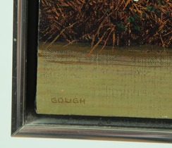 Gough, Robert Alan; Oil on Canvas Landscape Painting, signed 1994 ...