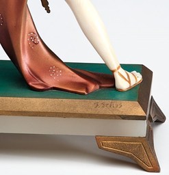 Bronze & Ivory Sculpture; Preiss (Ferdinand), signed, Woman with Bow ...