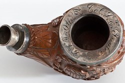 Pipe; Folk Art, Civil War, Taylor (Jacob E), 40th Ohio OVI, Carved ...
