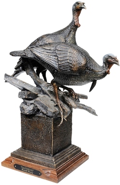 Bronze Sculpture; Lowery (Ronald), signed 2000, Cold Painted, Pair of ...