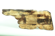 Trade Sign; Hand, Pointing Finger, Carved & Painted, 31 inch.