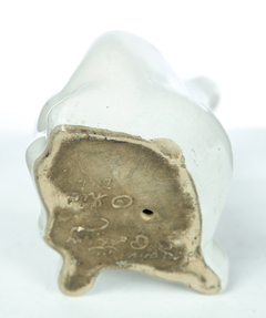 Art Pottery; Logan Pottery, Figure, Seated Bulldog, Inscribed Bill ...