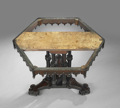 Furniture: Table-Center; Victorian, Gothic Revival, Roux (Alexander ...