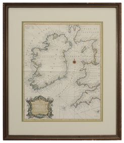 Map; Seale (RW), Correct Chart of the St. George's Channel & The Irish ...