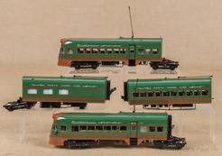 Train Set; Con Cor?, North Shore Line Electroliner, 4 Piece.