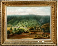 Mote, Marcus; Oil on Canvas Painting, (attributed), Portrait of the ...