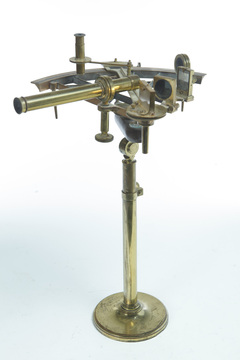 Instrument; Sextant, Horne & Thornthwaite, Brass, Column Stand.