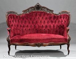 Furniture: Suite-Parlor; Victorian, Rococo Revival, Meeks (J&JW ...