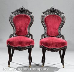 Furniture: Suite-Parlor; Victorian, Rococo Revival, Meeks (J&JW ...