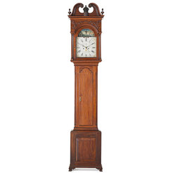 Tall Case Clock; Pennsylvania, Chippendale, Maus (Frederick), Mahogany ...